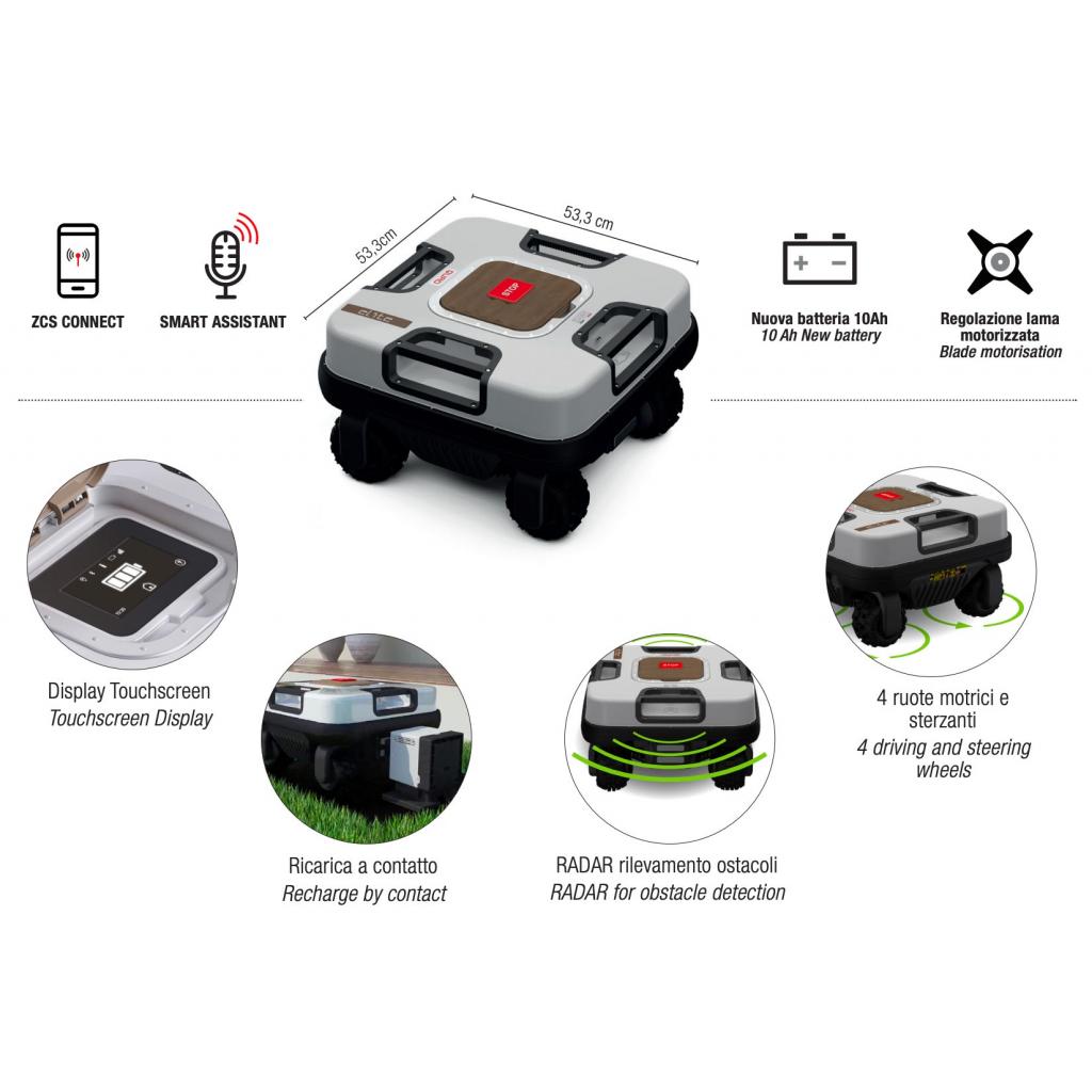 AMBROGIO Quad Elite 4WD Robotic Mower