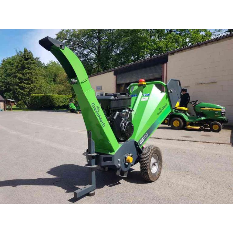 Ex-Demo GreenMech CS100-18e Wood Chipper - Powercut