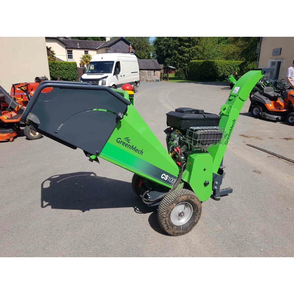 Ex-Demo GreenMech CS100-18e Wood Chipper - Powercut