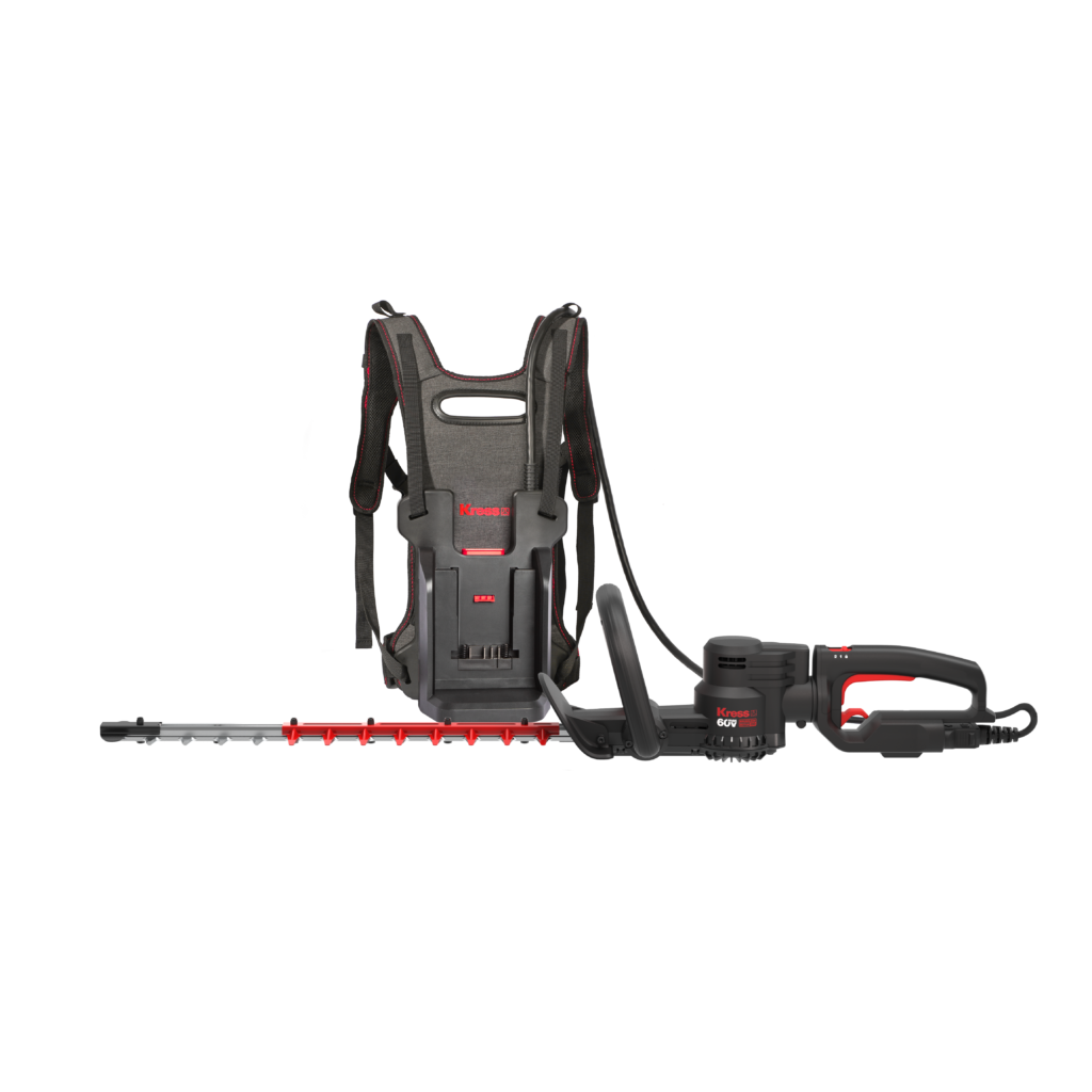 Kress KG259E.9 Kress 60 V 58 cm cordless brushless backpack hedge ...
